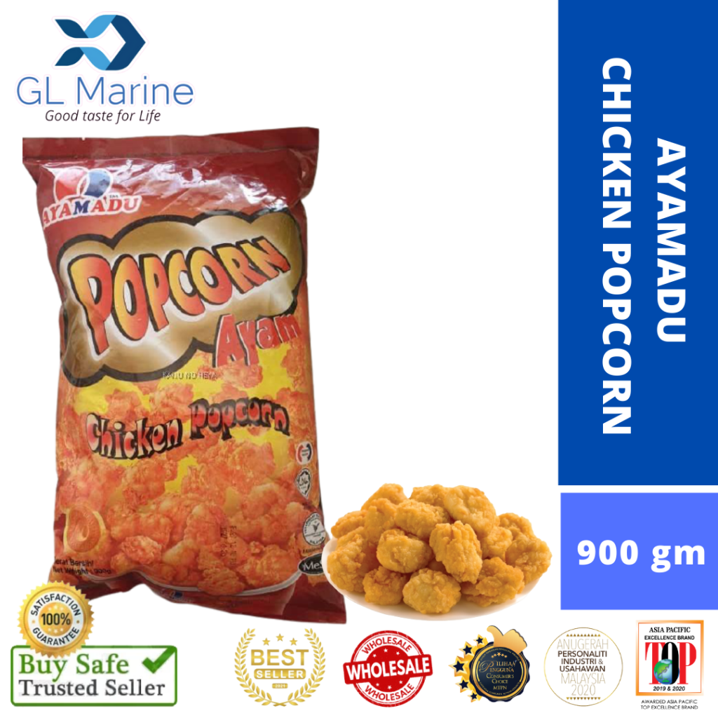AYAMADU CHICKEN POPCORN 800GM - GL MARINE FROZEN SDN BHD